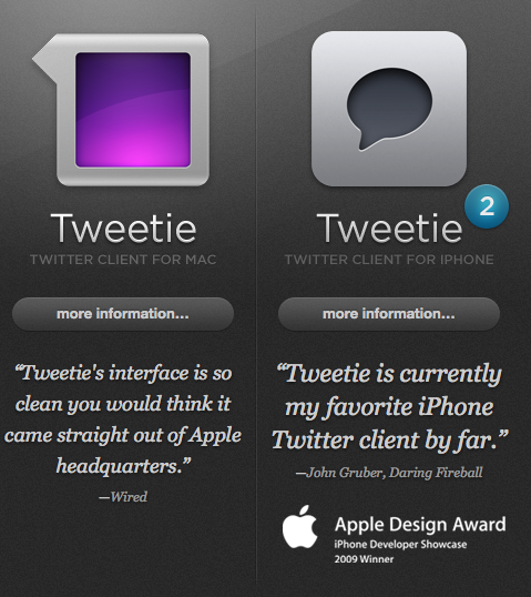 Twitter 收购 Tweetie，剑指手持设备 | 爱范儿