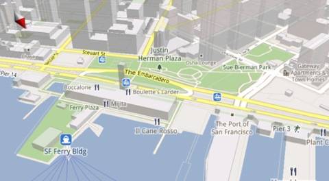 Google Maps 5 发布 – 3D 交互 & 离线数据 | 爱范儿