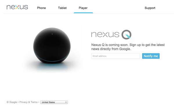 Nexus Q 正式版延迟发货，Google 免费送预览版 | 爱范儿