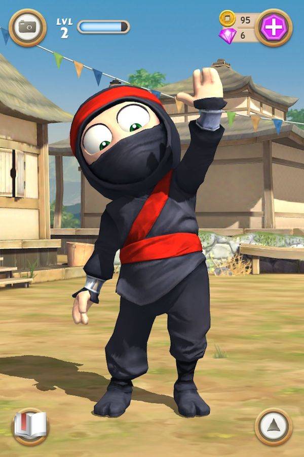 Clumsy Ninja – 呆萌又治愈的笨笨忍者 #iOS | 爱范儿