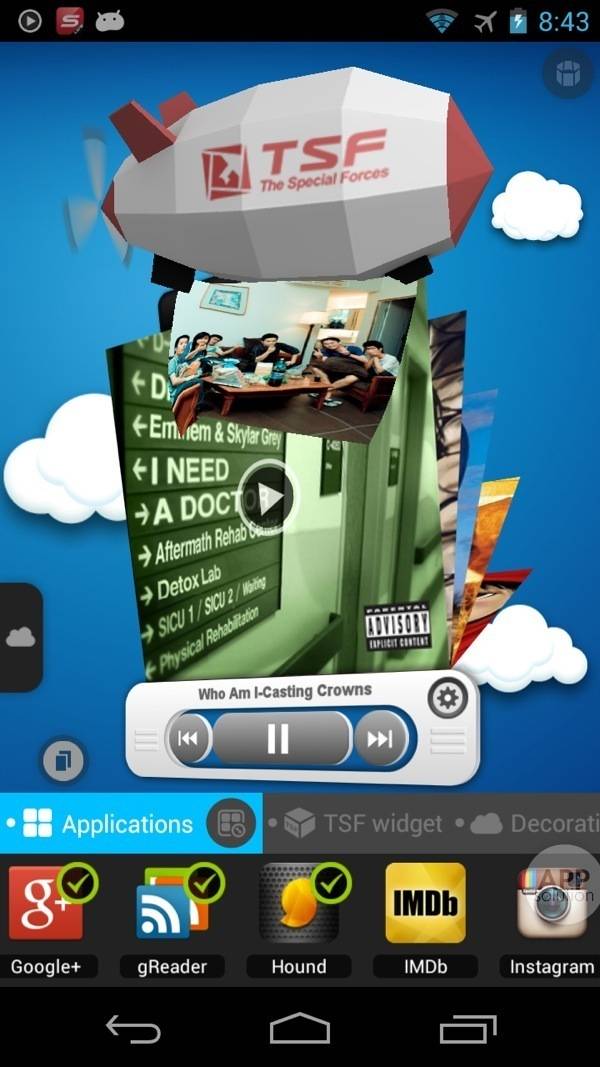 给眼睛的糖：超炫酷 3D 桌面 – TSF Shell #Android | 爱范儿