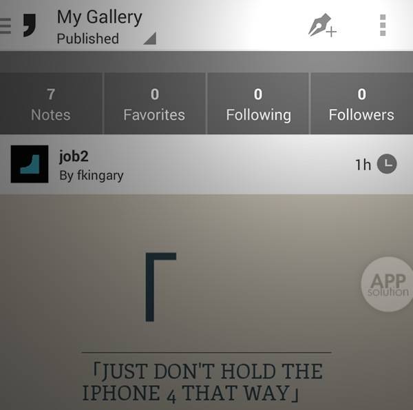 完美图文，跃然掌心 – Notegraphy #iOS #Android | 爱范儿