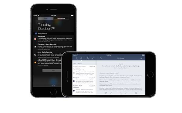 RSS 新宠：实用优雅，但稍欠火候 – Fiery Feeds #iOS | 爱范儿