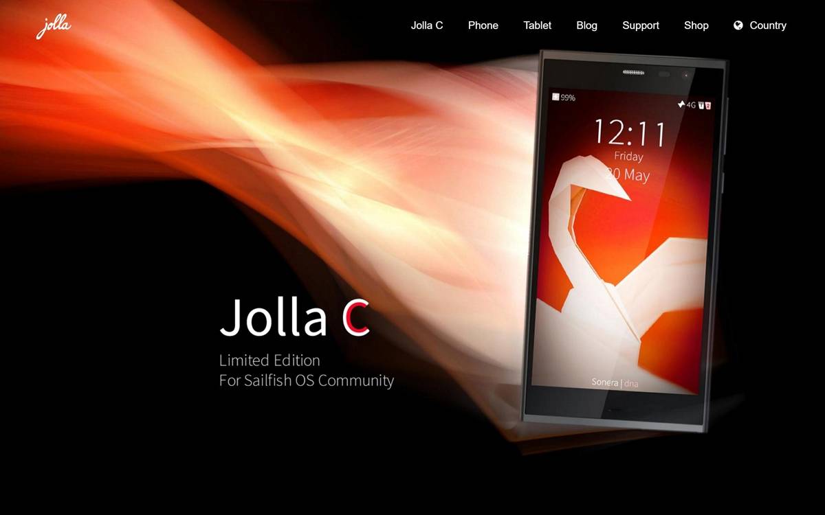 来自芬兰，带着诺记的爱，Jolla 发布新机 | 爱范儿