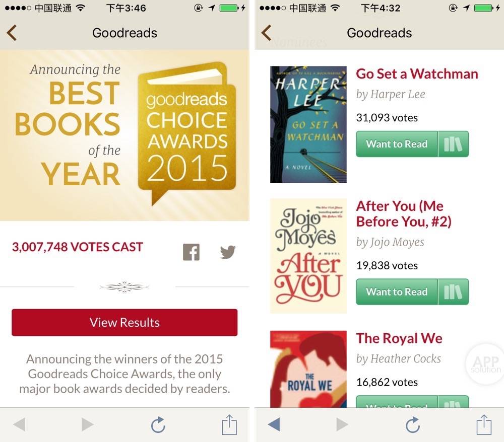 Goodreads : 全球最大在线读书社区，爱书者必备！#iOS #Android | 爱范儿