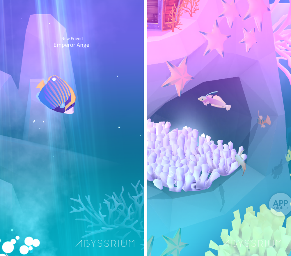 AbyssRium : 超治愈！在手机养鱼，营造一个深海小世界 #iOS #Android | 爱范儿