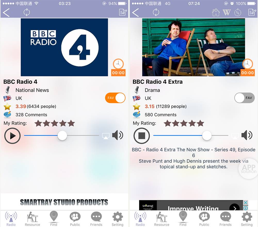 English Radio : 坚持用零碎时间提升英语听力，试试这个欧美电台 App #iOS #Android | 爱范儿