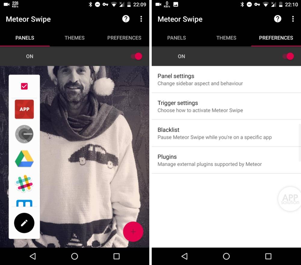 Meteor Swipe：想用的功能随手打开，这款神器棒呆了 #Android | 爱范儿