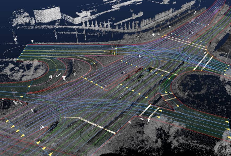 为完全自动驾驶汽车做准备，Here 正绘制详细的 3D 高清地图 | 爱范儿