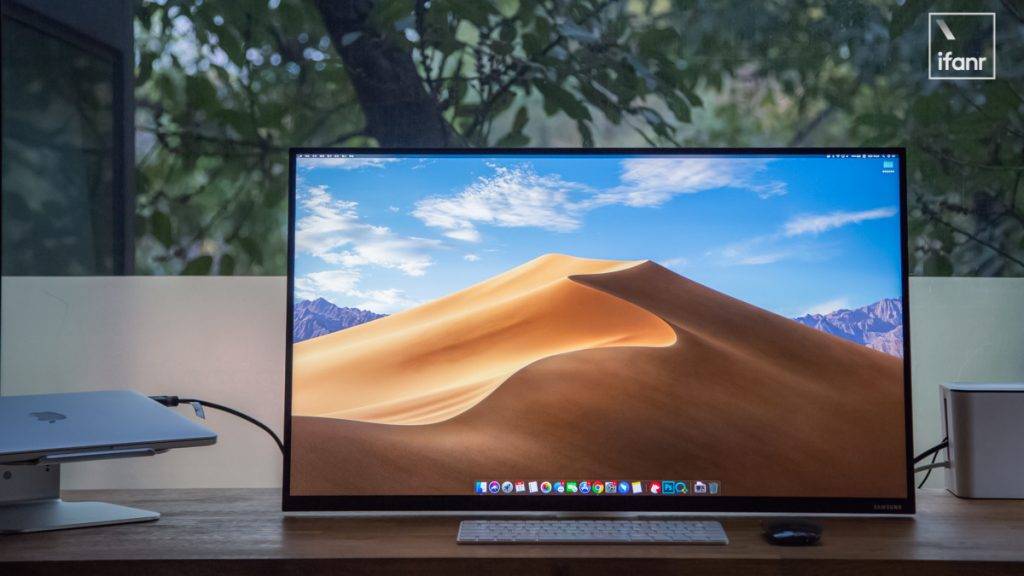 三星 Space Monitor 体验：这是一款可以让极简主义者「种草」的显示器 | 爱范儿