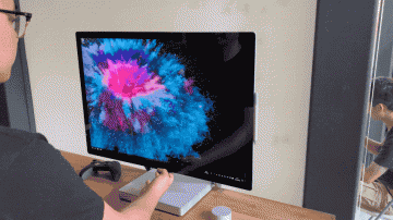 微软 Surface Studio 2 评测：旋钮和笔组成它的最佳生态丨模范评测 | 爱范儿