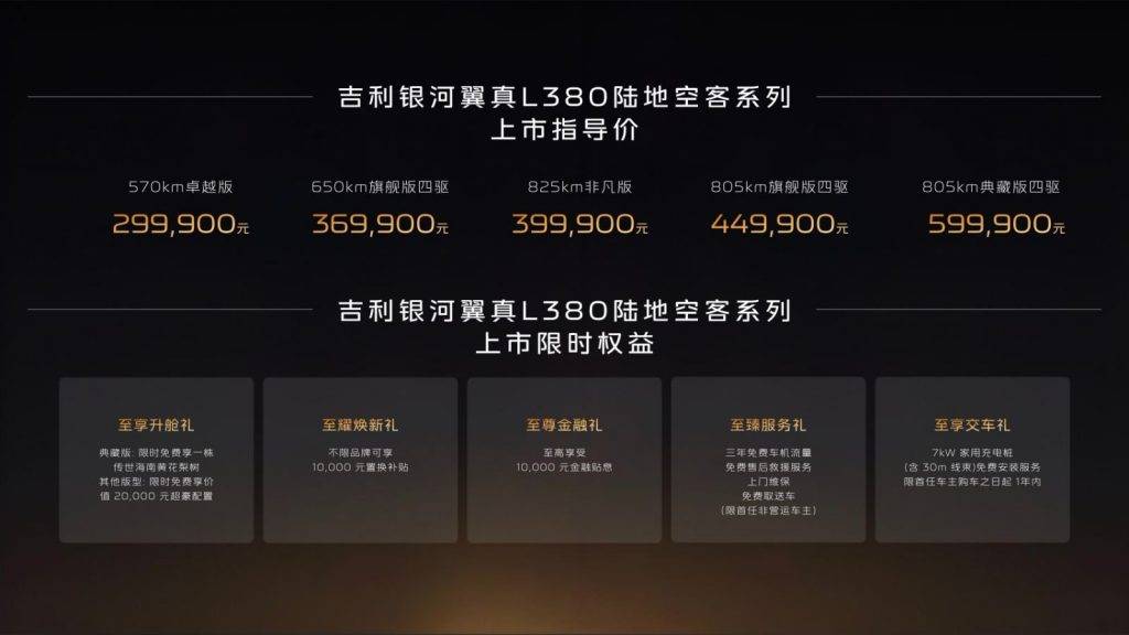 新能源时代的「绅士」体验，吉利银河翼真 L380 全新打造「陆地头等舱」 | 爱范儿