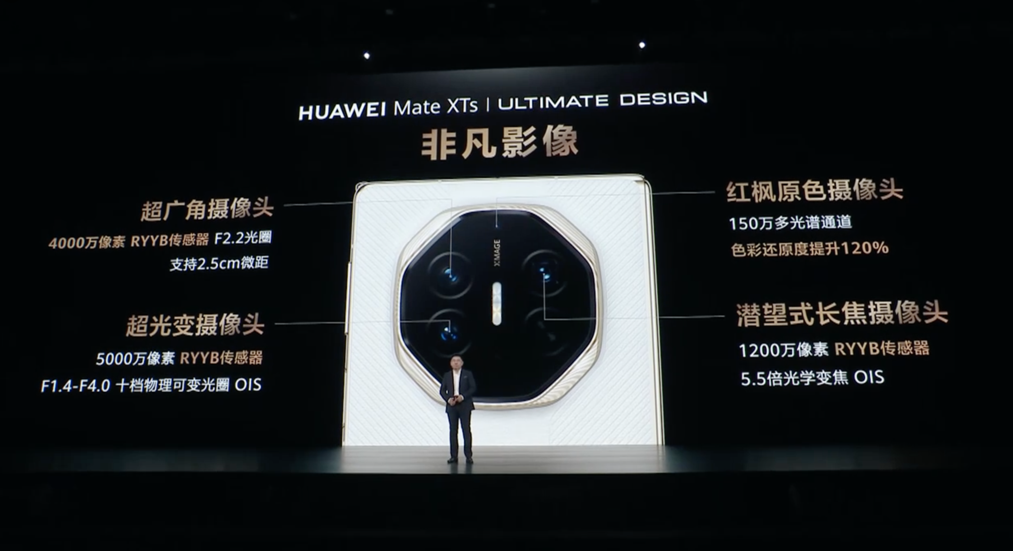 ¥17999！华为 Mate XTs 发布：三折叠的无人区，踏出第二个脚印 | 爱范儿